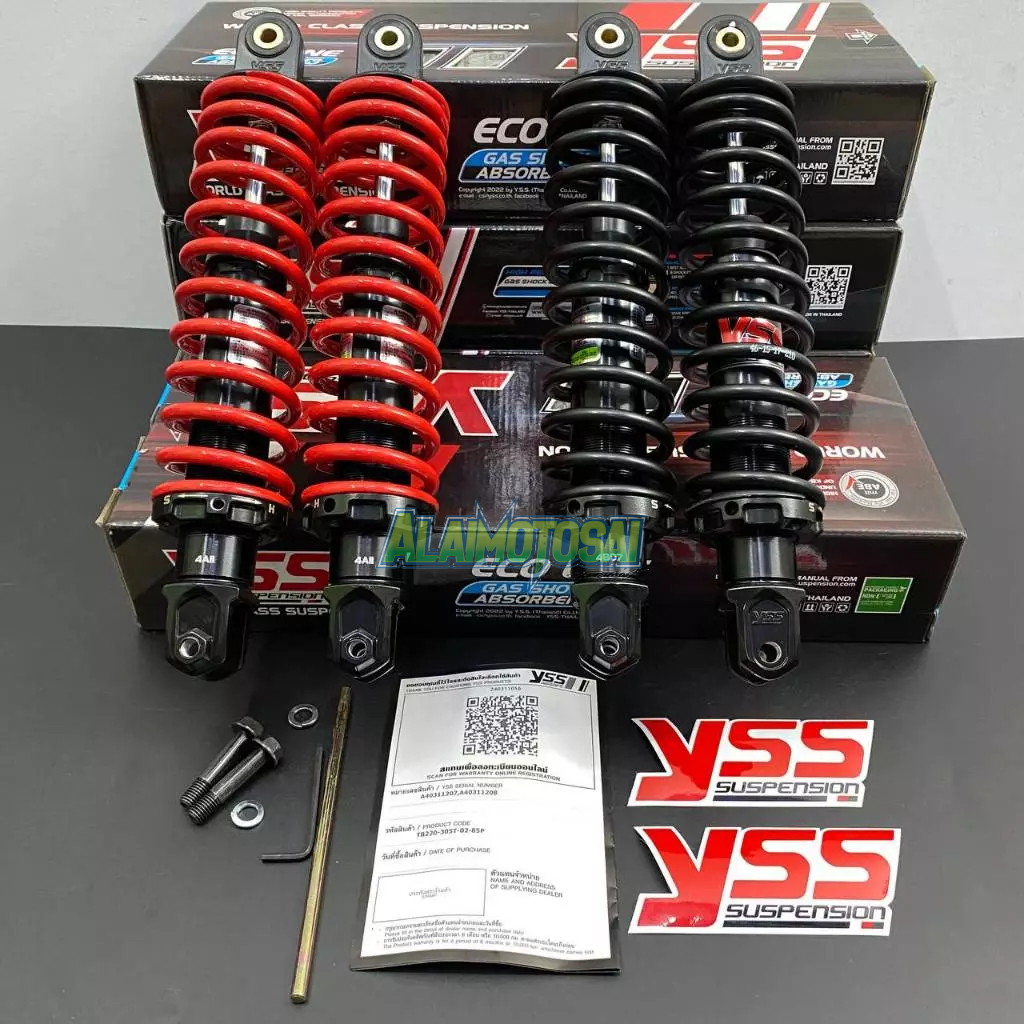 🔥🇹🇭 ABSORBER YSS YAMAHA NVX 155 V1 V2 🇹🇭🔥DTG PLUS GAS ABSORBER REAR ...