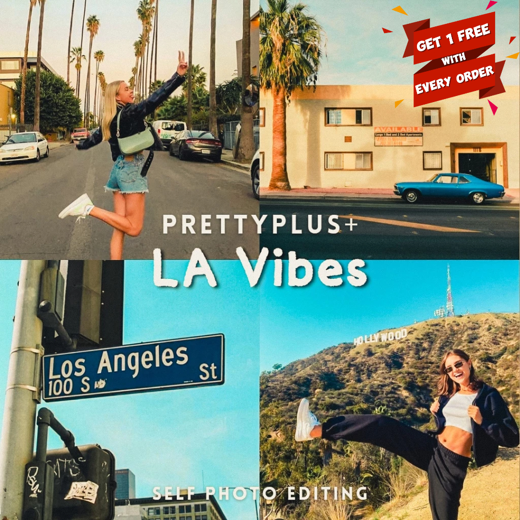 LA Vibes | Lightroom Preset Mobile IOS Android & PC Desktop | Random ...