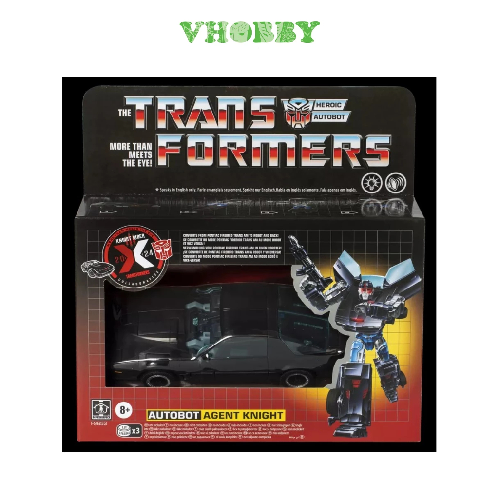 Transformers X Knight Rider Crossover Agent Knight | Shopee Malaysia