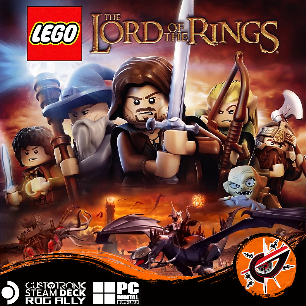 LEGO THE LORD OF THE RINGS STEAM DECK | ROG ALLY | LEGION GO || PC ...