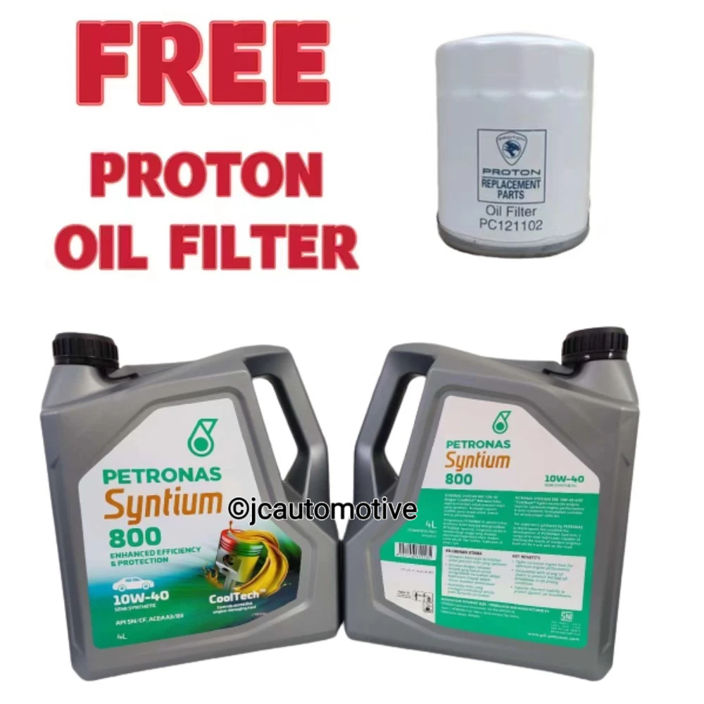 New Packing Petronas 10W40 Syntium 800 Semi Synthetic 10W-40 Engine Oil ...