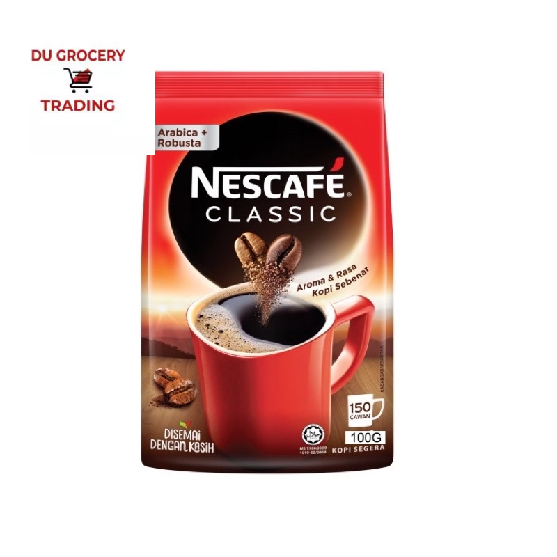 Nescafe Classic Refill Pack 100g - Coffee | Shopee Malaysia