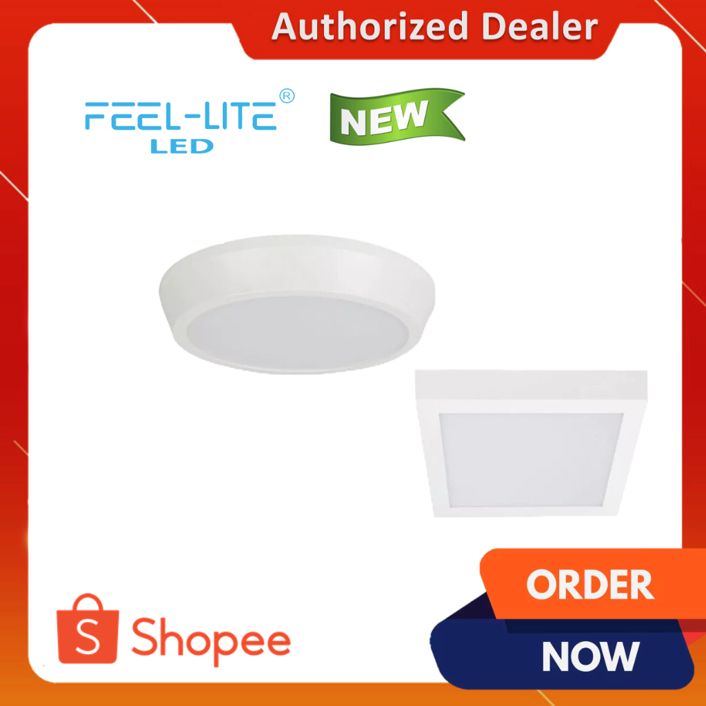 FEEL-LITE FL-MRC300 (Round ) /FL-MSC300 (Square) 30W-WH-6400K 12'' / FEEL LITE MRC-225 (Round) 9 ...
