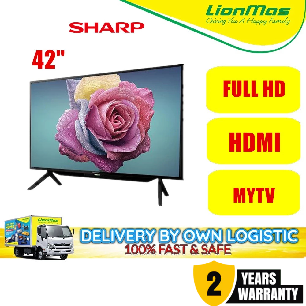 Sharp 42" FULL HD DIGITAL LED TV | Shopee Malaysia