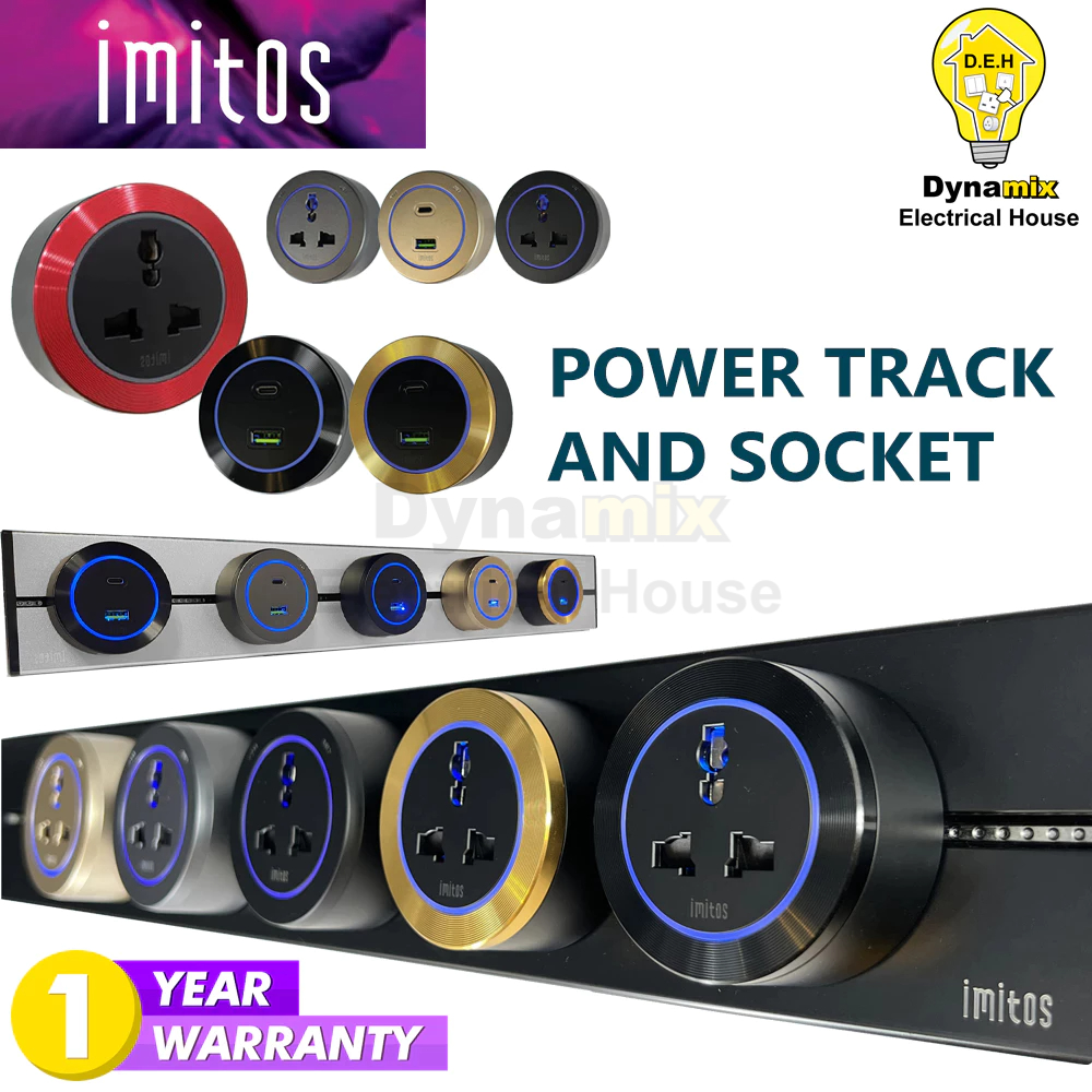 [1 YEAR WARRANTY] IMITOS GEN2 Power Track 32A Surface Type 400/600 ...