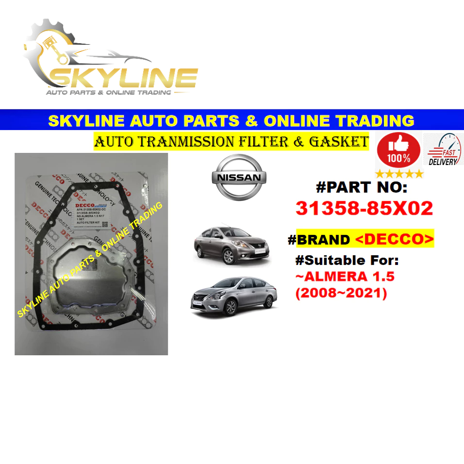 31358-85X02 Nissan Almera 1.5 N17 Auto Tranmission Filter | Shopee Malaysia