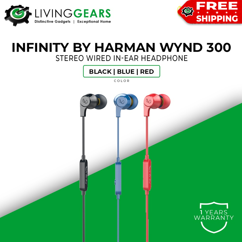 Harman Kardon Infinity Wynd 300 Stereo In-Ear Headphone | Shopee Malaysia