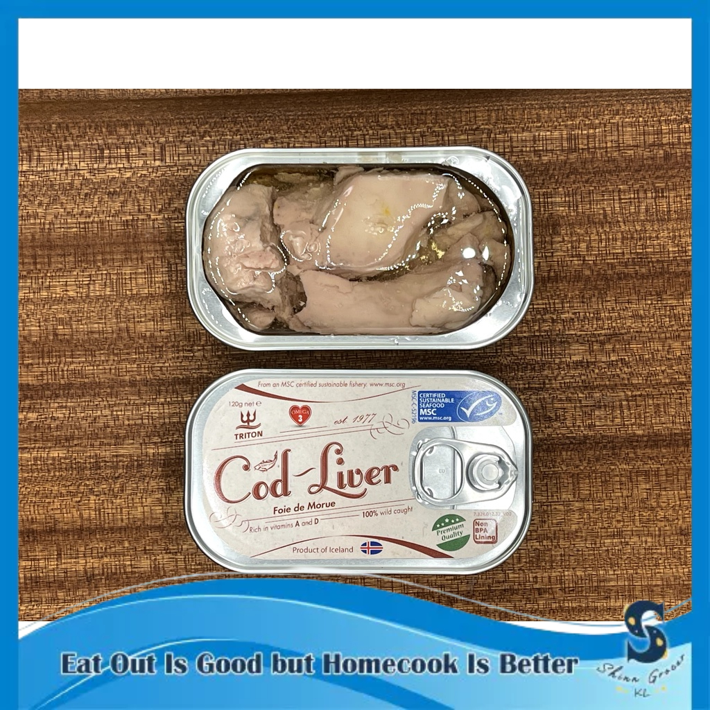 Cod Fish Liver 120GM/CAN (Delivery in Klang Valley Only; Above RM300 ...