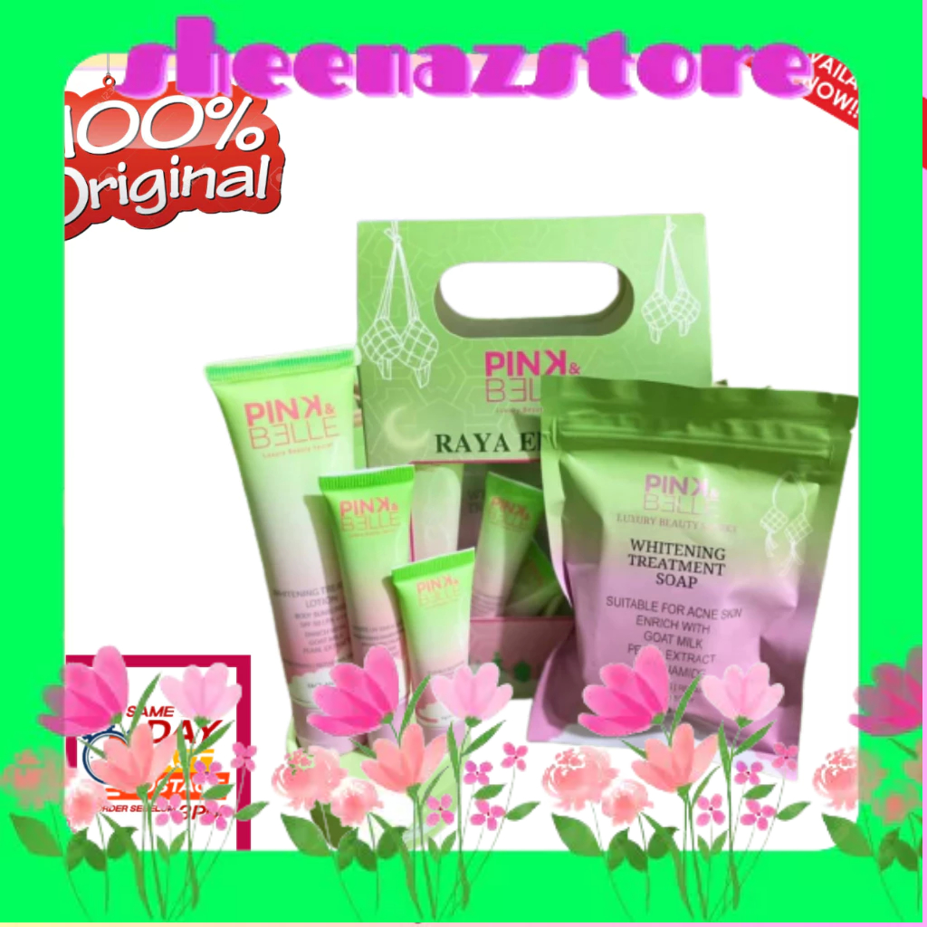 🔥CLEARANCE🔥 PINK & BELLE BODYCARE SET RAYA EDITION EDITION 3 IN 1 ...