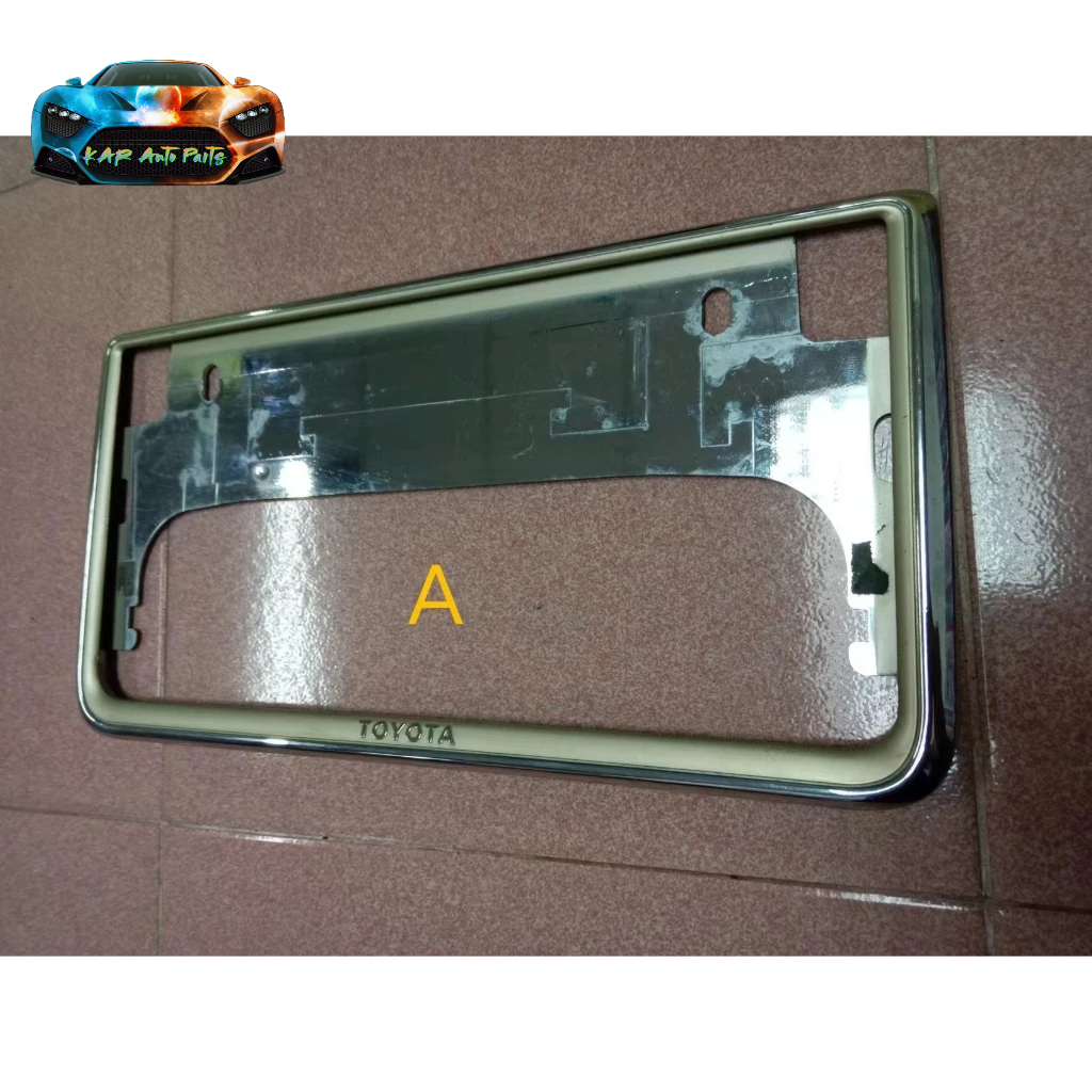TOYOTA FRAME PLATE FROM ORIGINAL JAPAN USED ACCESSORIES | Shopee Malaysia