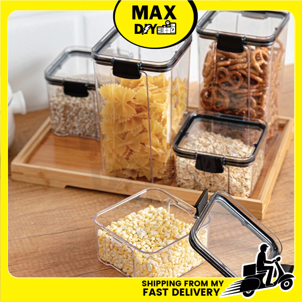 Food Storage Container Plastic Kitchen Refrigerator Noodle Box ...