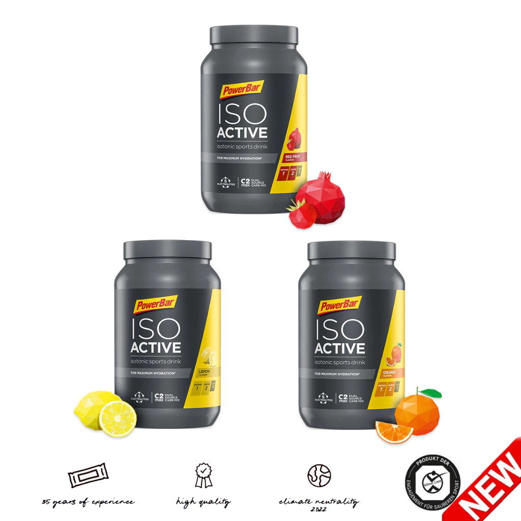 Powerbar Isoactive Drink Mix (Energy & Electrolyte Sports Drink Mix ...