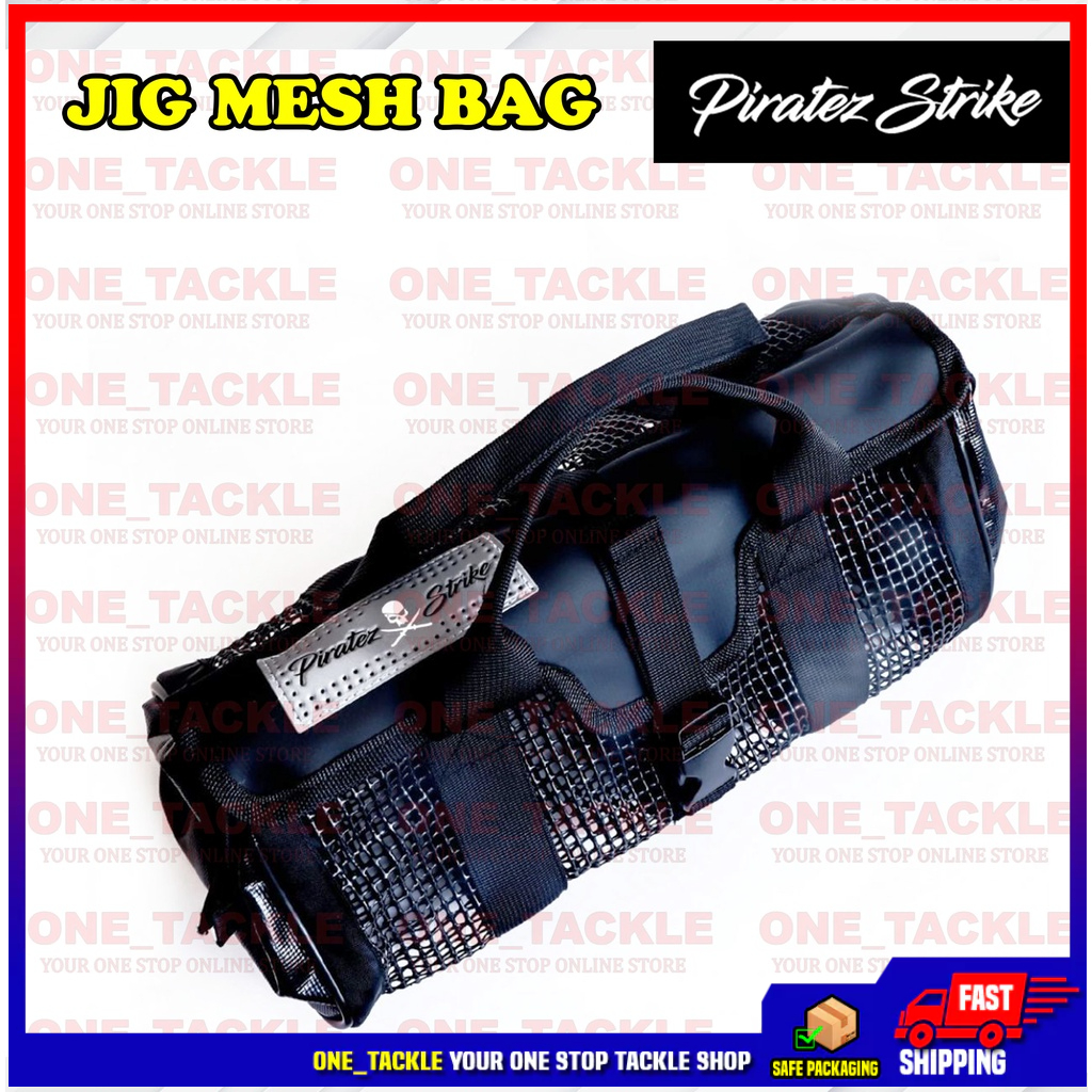PIRATEZ STRIKE JIG MESH BAG / BEG JIG | Shopee Malaysia