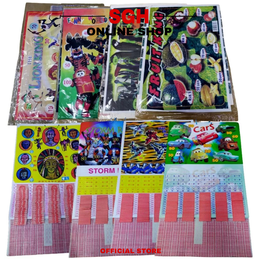 Tikam papan playing cards 240-400 pcs | Shopee Malaysia