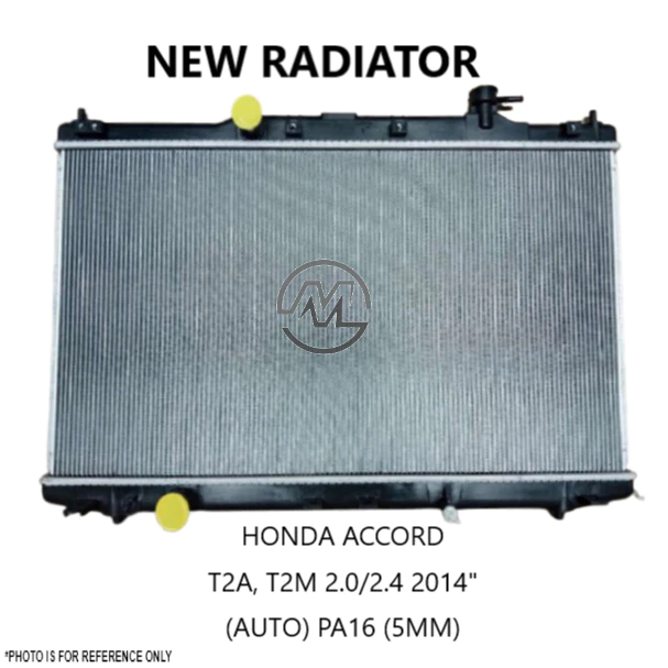 RADIATOR HONDA ACCORD T2A T2M 2.0 2.4 2014" AUTO PA16 5MM | Shopee Malaysia