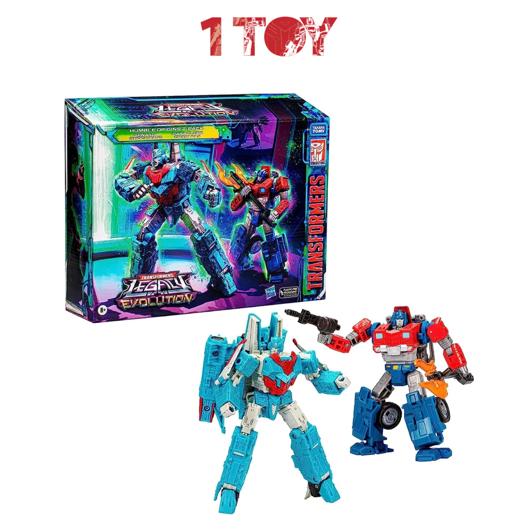 Transformers Legacy Evolution Humble Origins Senator Shockwave & Data ...