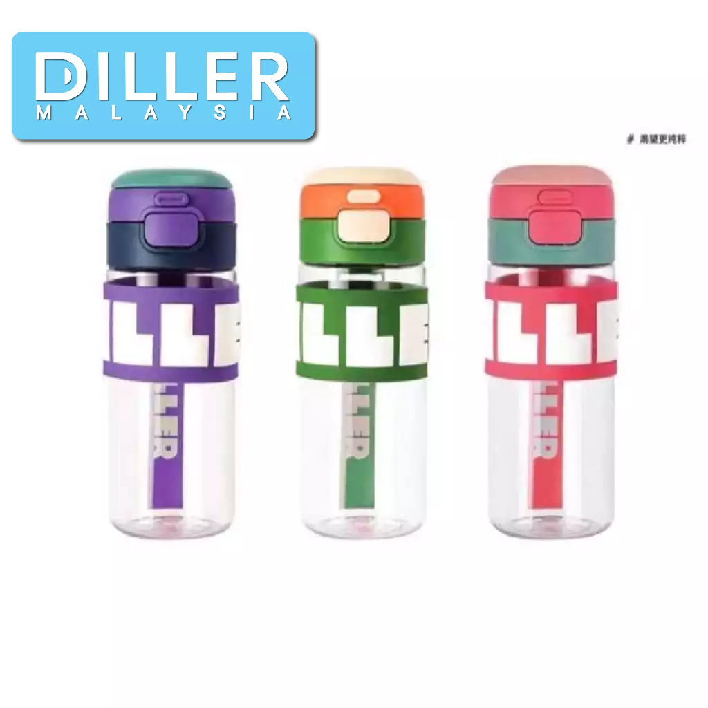 Diller ToneColour Multifunction Straw Direct Tritan Water Bottle D2417 ...