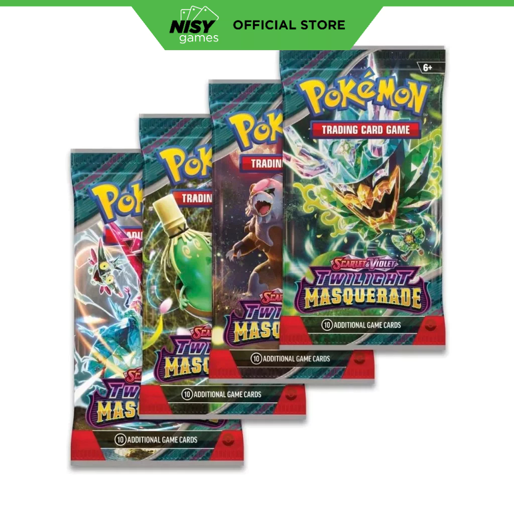 Pokemon TCG SV06 Twilight Masquerade Booster Pack (English) | Shopee ...