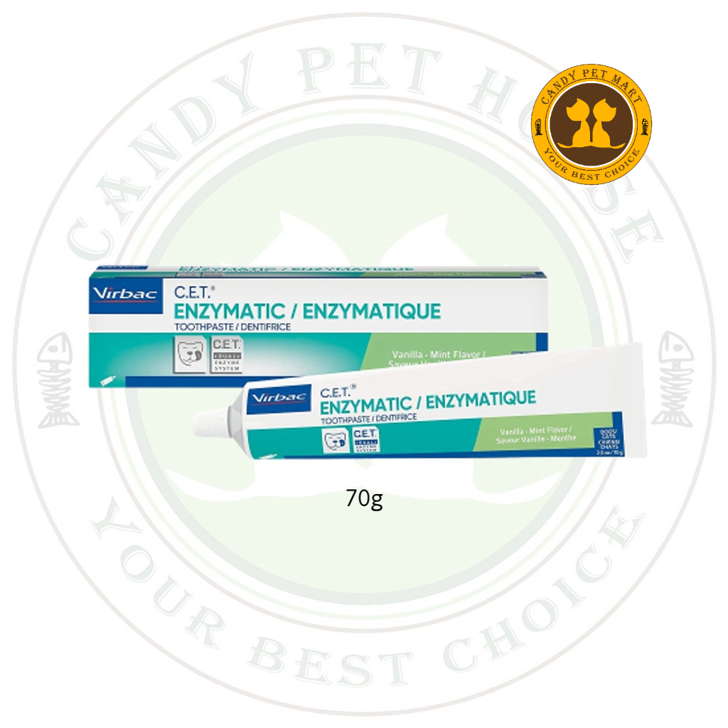 Virbac C.E.T Enzymatic Toothpaste - 70g | Shopee Malaysia