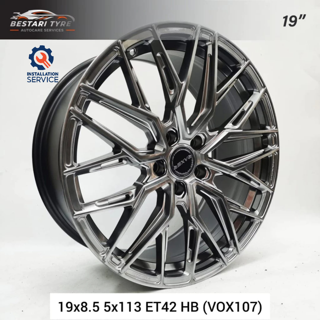 【Installation Available】 RAXER VOX107 FLOW FORMING 19 INCH 19X8.5 5X113 ...