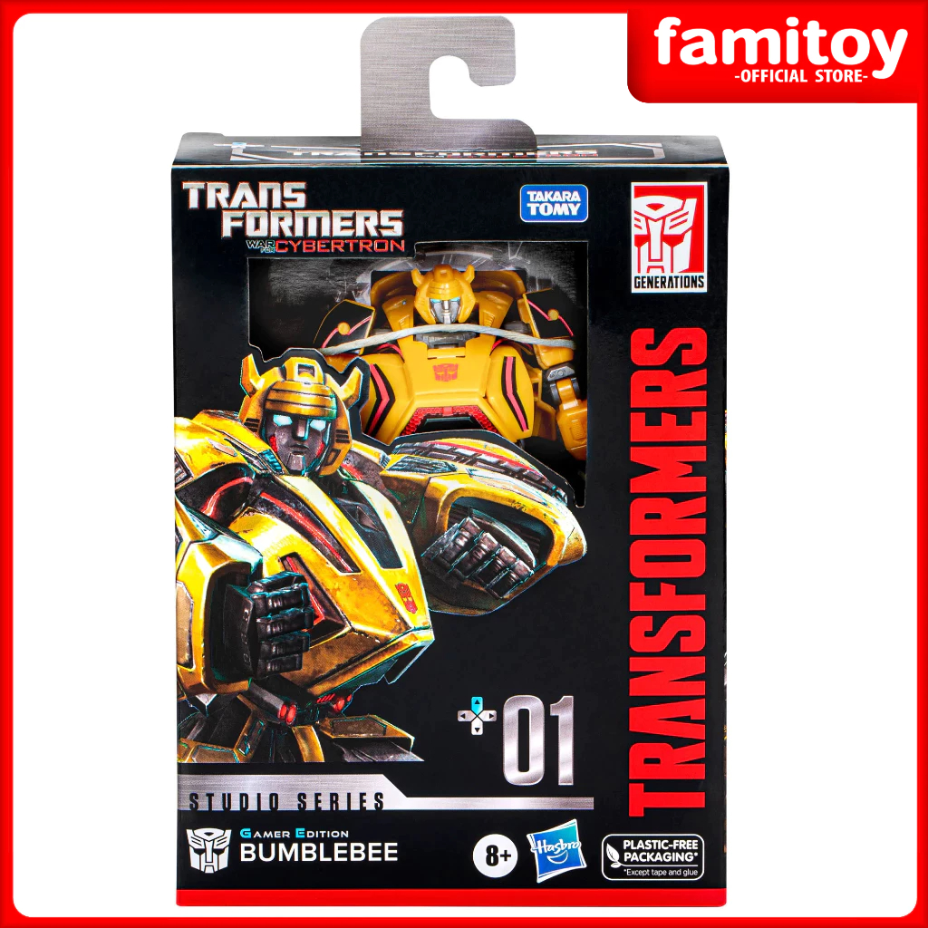 Hasbro Transformers Studio Series 01 Gamer Edition Bumblebee ...