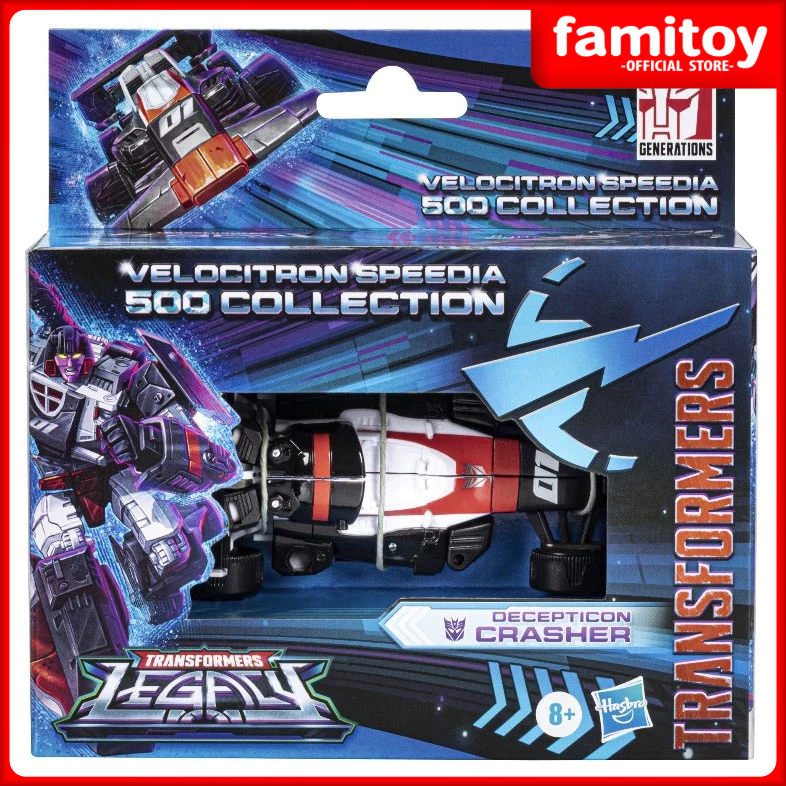 Hasbro Transformers Generations Legacy Velocitron Speedia 500 Collection Deluxe Class Decepticon ...