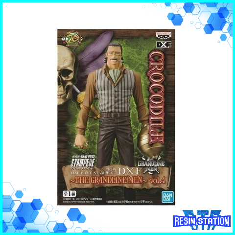 Banpresto Crocodile One Piece Stampede DXF The Grandline Men Vol.4 ...