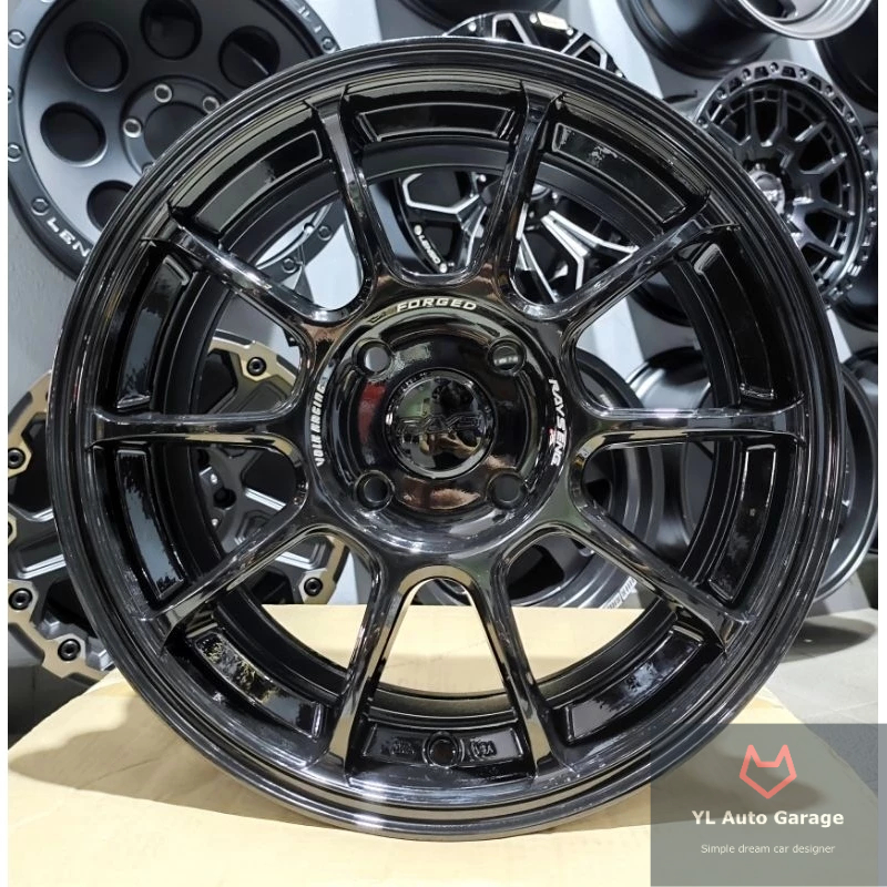 ZE40 [Gloss Black] Sport Rim 16x7JJ ET35 (4x100) & (4x114.3) | Shopee ...