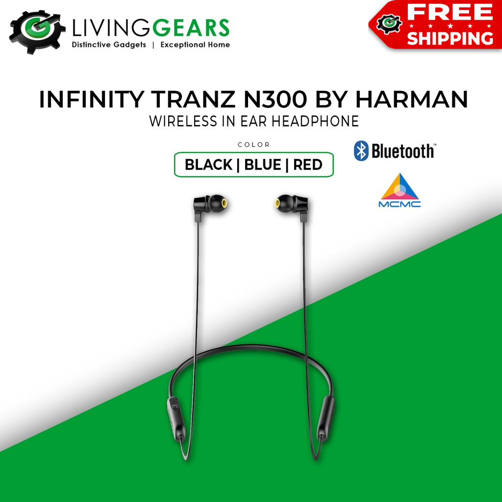 Harman Kardon Infinity Tranz N300 Wireless In-Ear Headphones | Shopee ...