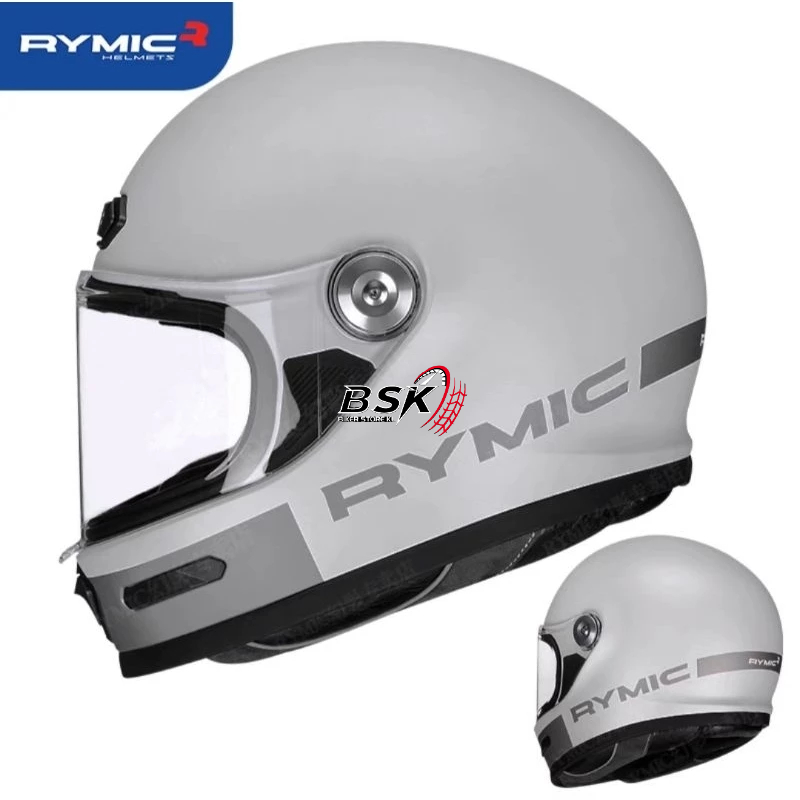 Original Rymic V80 Vintage/Retro/Classic/Cafe Racer Helmet | Shopee ...
