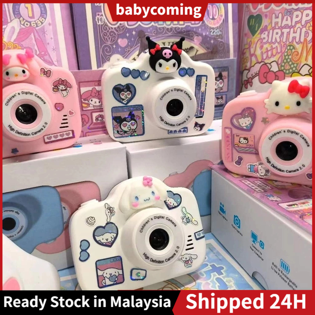 Kuromi Mini Digital Dual Camera Kids HD Digital Camera Children's ...