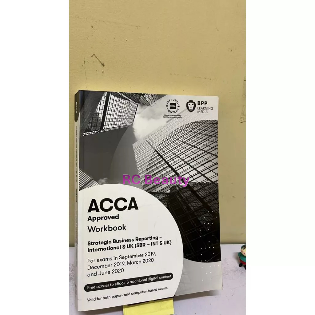 ACCA Strategic Business Reporting - International & UK (SBR - INT&UK ...