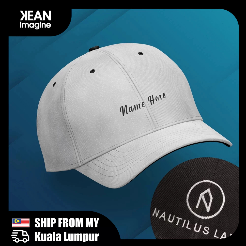 Custom Name Embroidery on 6 panel Baseball Cap with 14 Color Options ...