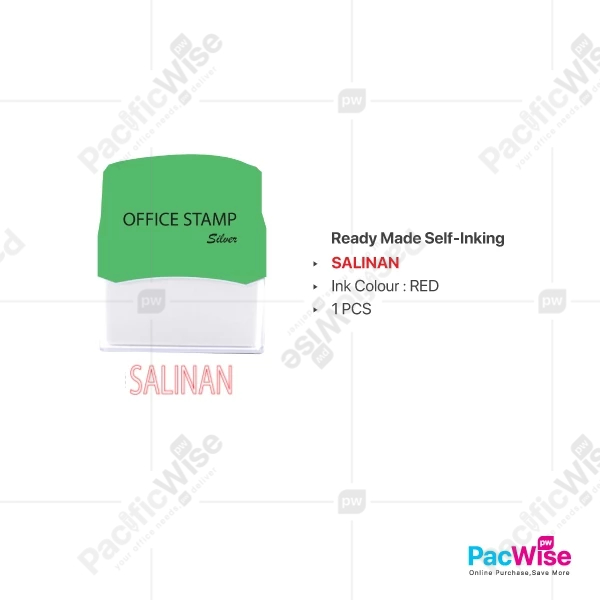 Ready Made Self-Inking Office Stamp/Setem Diri Sendiri yang Sedia ...