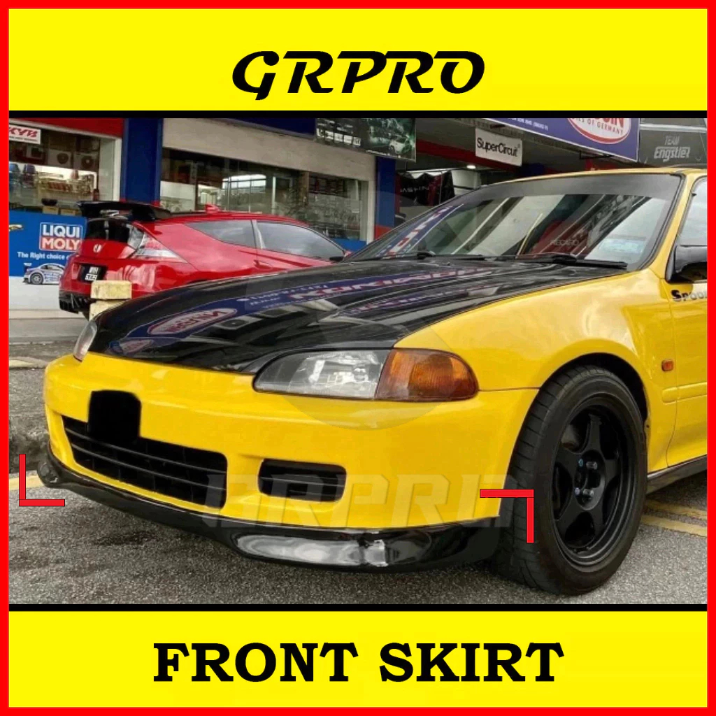 JDM Honda Civic EG TYPE-R SR3/EG6/EG9/SR4/EJ1/EJ2 Front Skirt/Front Bodykit | Shopee Malaysia