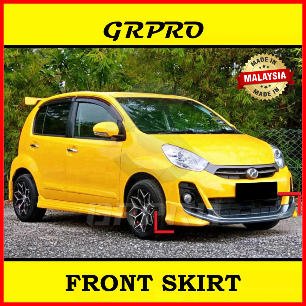 READY STOCK Perodua Myvi Lagi Best Extreme 1.5 Front Skirt/Front ...