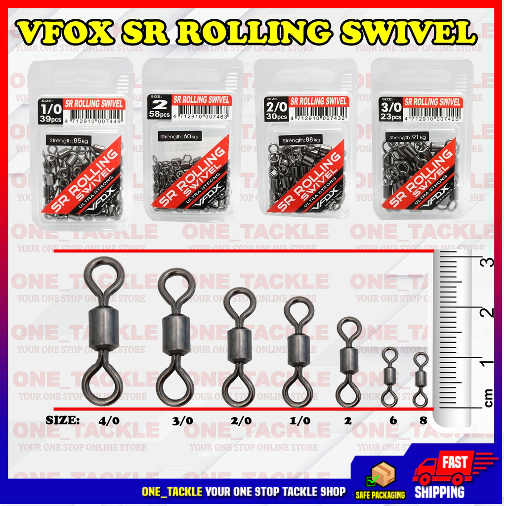 VFOX SR ROLLING SWIVEL vfox | Shopee Malaysia