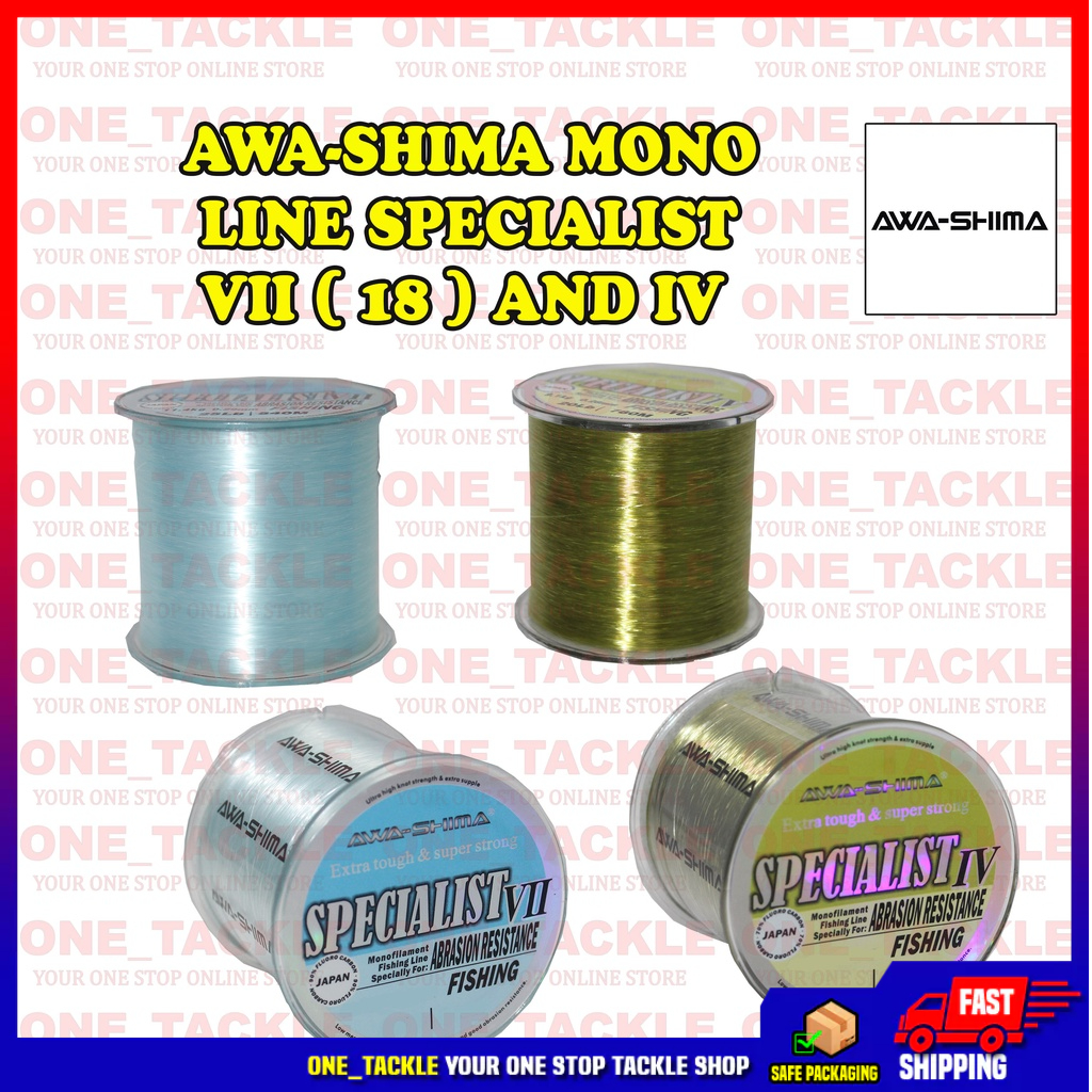 Awashima Mono Line Specialist VII (1/8) and IV | Shopee Malaysia