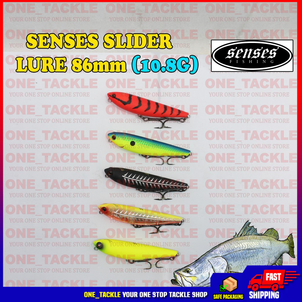 Senses Lure Slider 86mm fishing lure | Shopee Malaysia