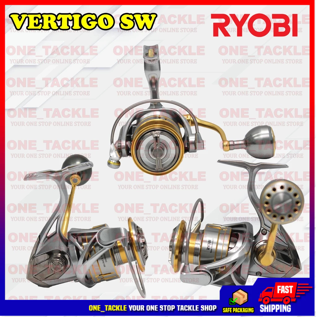 RYOBI VERTIGO SW SPINNING REEL (100% ORIGINAL) | Shopee Malaysia