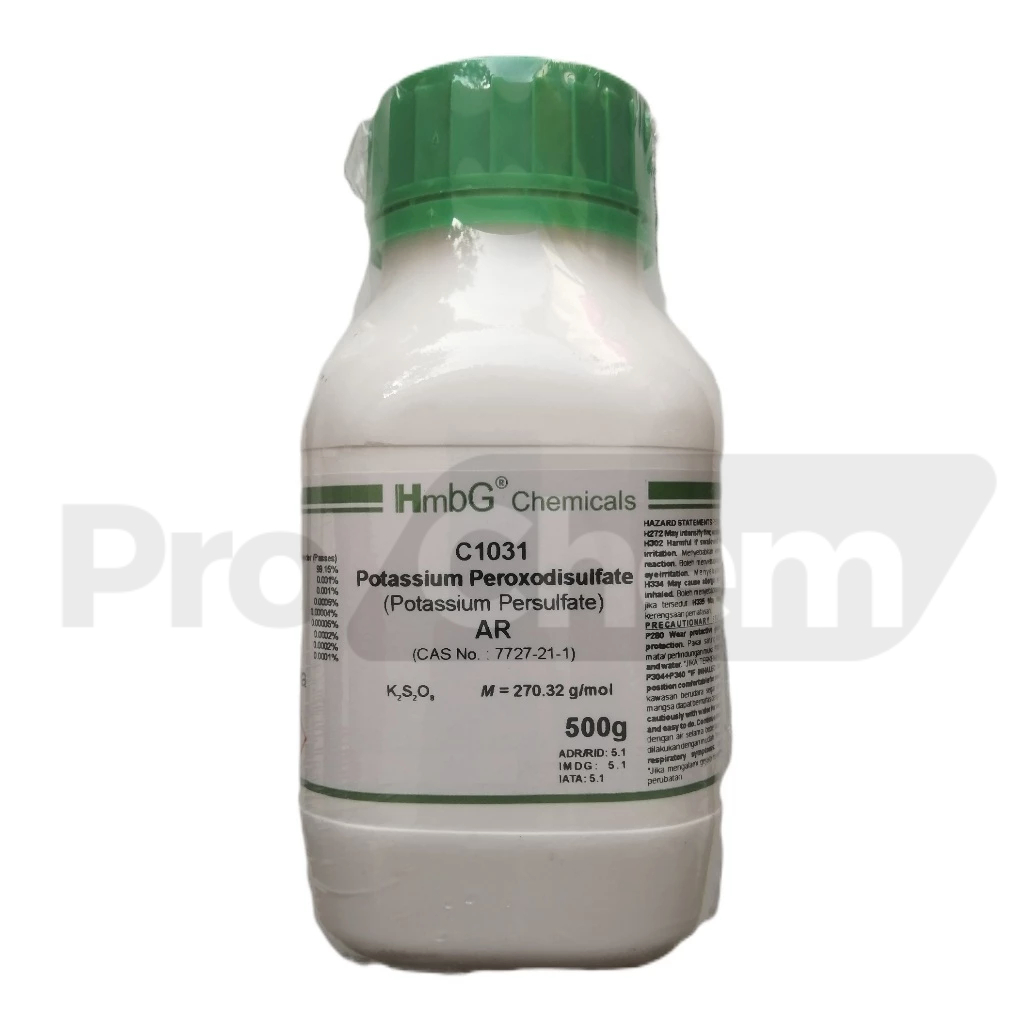 Potassium Peroxodisulfate (Potassium Persulfate) AR, HmbG 500g [CAS No ...