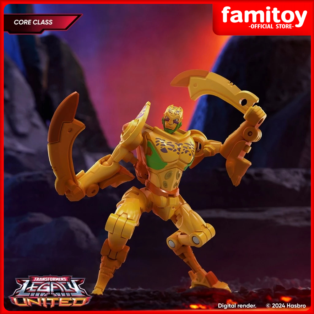 Hasbro Transformers Legacy United Core Class Cheetor | Shopee Malaysia