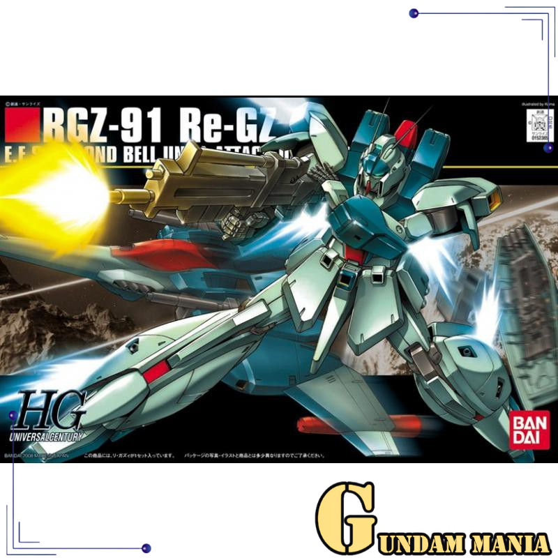 (HGUC)Bandai RGZ-91 Re-GZ | Shopee Malaysia