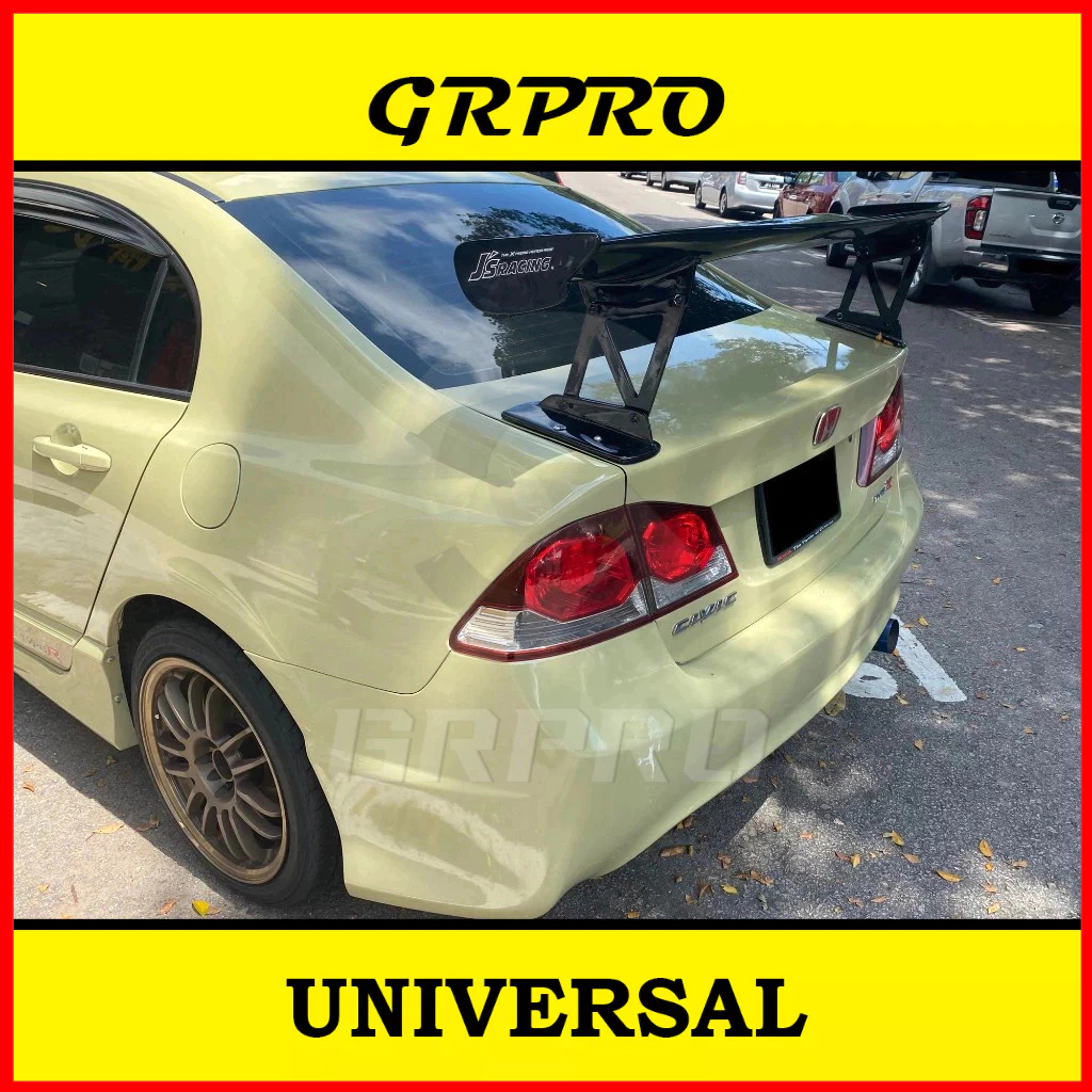 🔥Ready Stock🔥JS Racing Universal GT-Wing With Metal Stand/ Spoiler ...