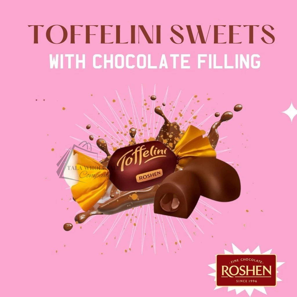 Roshen Toffelini Sweets With Chocolate Filling 500g | Shopee Malaysia