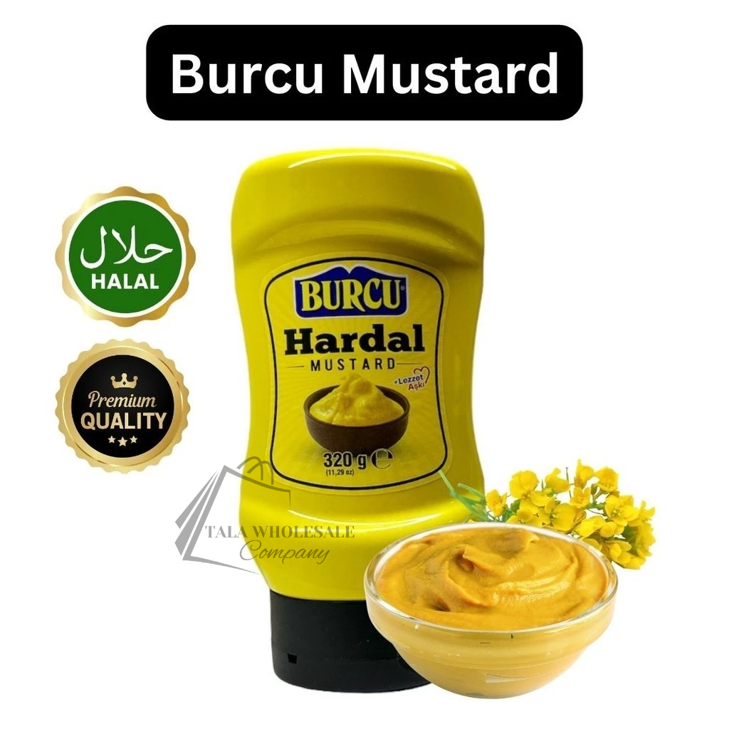 BURCU Yellow Mustard Sauce / Sos Mustard 320G | Shopee Malaysia