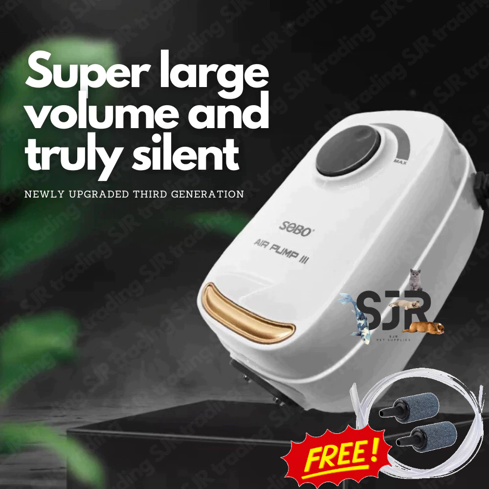 SOBO X OSEAN MASTER Aquarium air pump silent PAM AKUARIUM FISH TANK OMA-401 / 402 | Shopee Malaysia