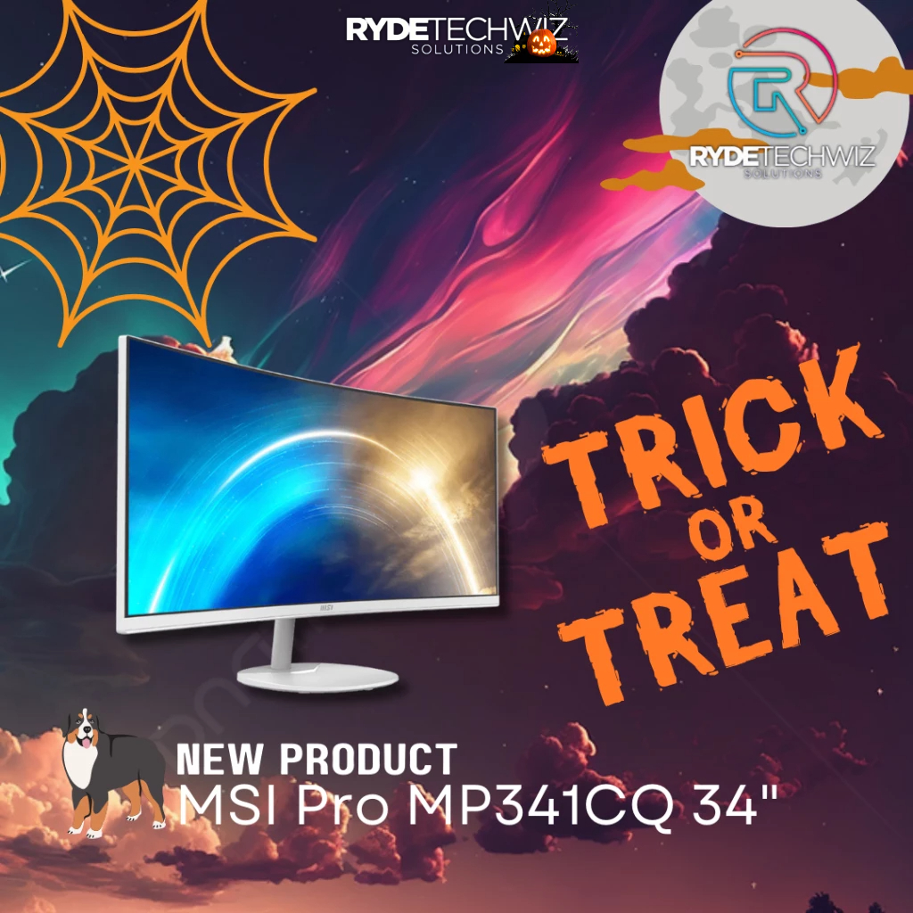 MSI Pro MP341CQ 34" UWQHD 100Hz Curved Monitor | Shopee Malaysia
