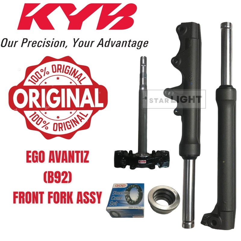 YAMAHA EGO AVANTIZ (B92) 100% ORIGINAL EGO AVANTIZ FRONT FORK SET DAMPER ASSY FORK T UNDER ...