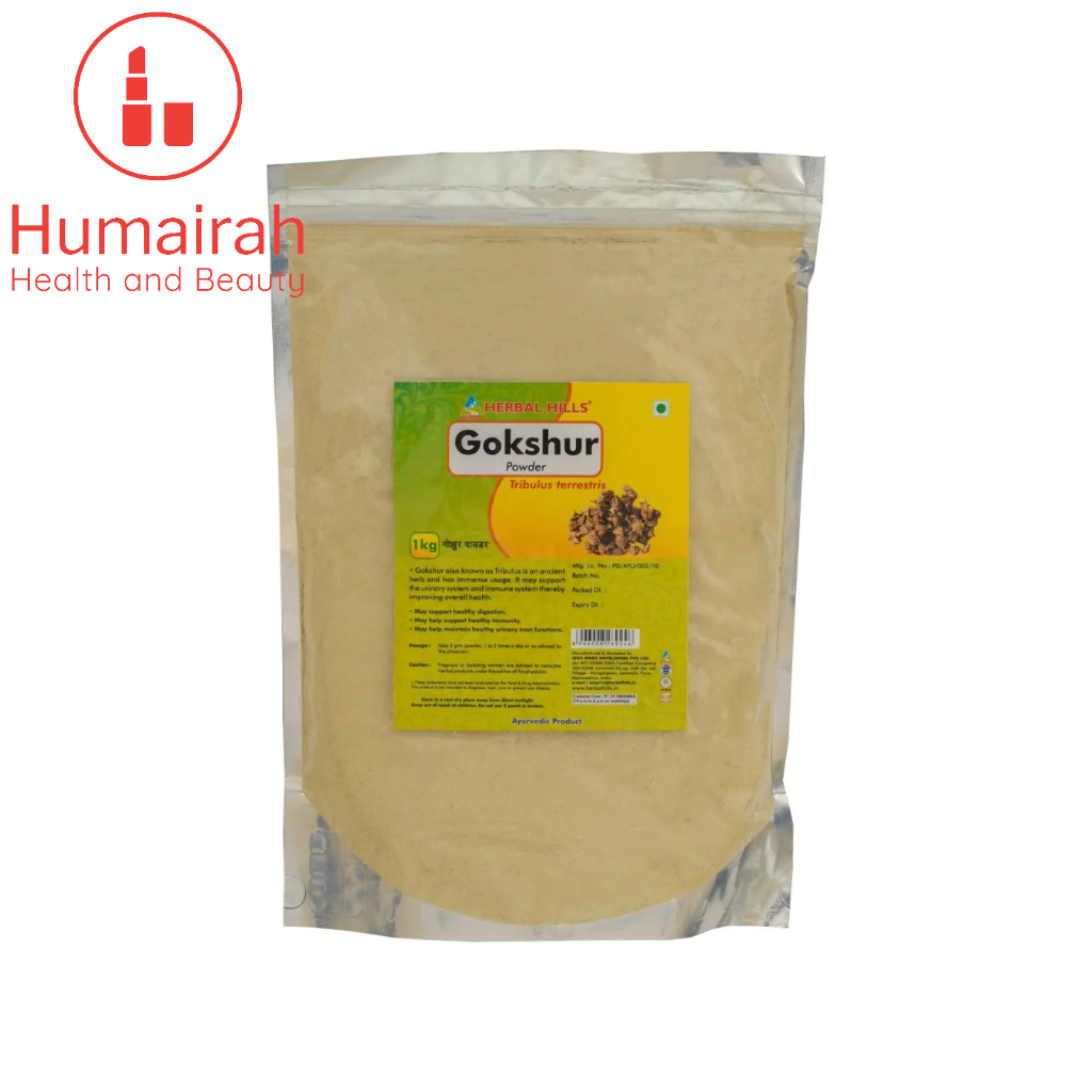 Herbal Hills Gokshur Powder / Gokshura Powder / Tribulus Terrestris ...